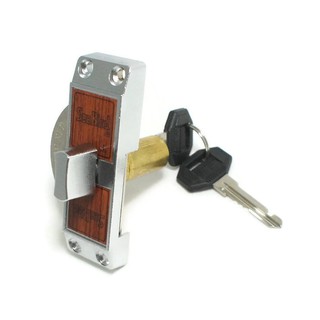 Seabird Sliding Accordion Door Latch Lock with Key (Silver) | Shopee ...