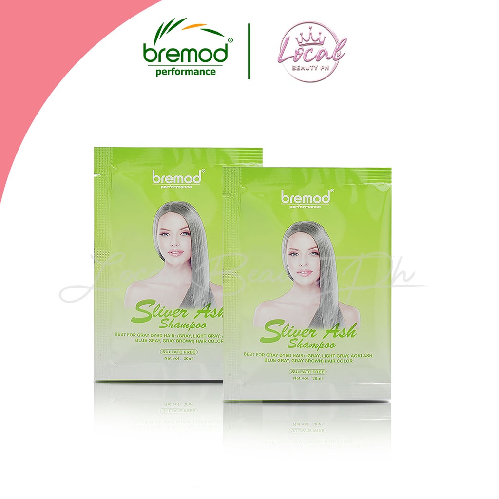 Bremod Hair Purple/Silver Ash Shampoo 30ml BR-X016 | Shopee Philippines