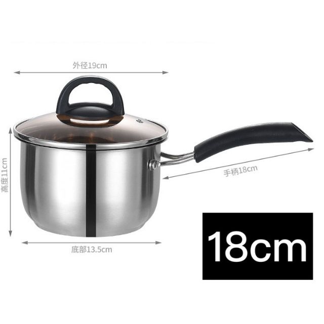 BEST Stainless Steel Korean Pot 18CM with handle MAKAPAL | Shopee ...