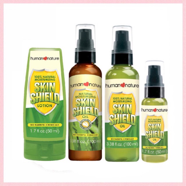 HUMAN NATURE Skin Shield Lotion / Oil / G6PD-Friendly Oil | Shopee ...