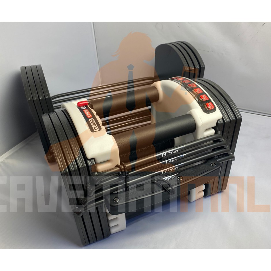 Block type B Adjustable Dumbbells up to 22kg Powerblock oem | Shopee ...