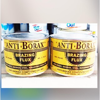 Anti-Borax Brazing Flux made in USA No.2 For Brass Bronze Steel ...