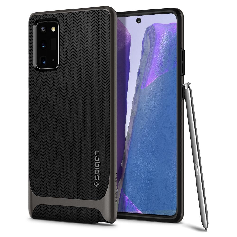 Spigen Galaxy Note 20 / Note 20 5G Case Neo Hybrid Gunmetal | Shopee ...
