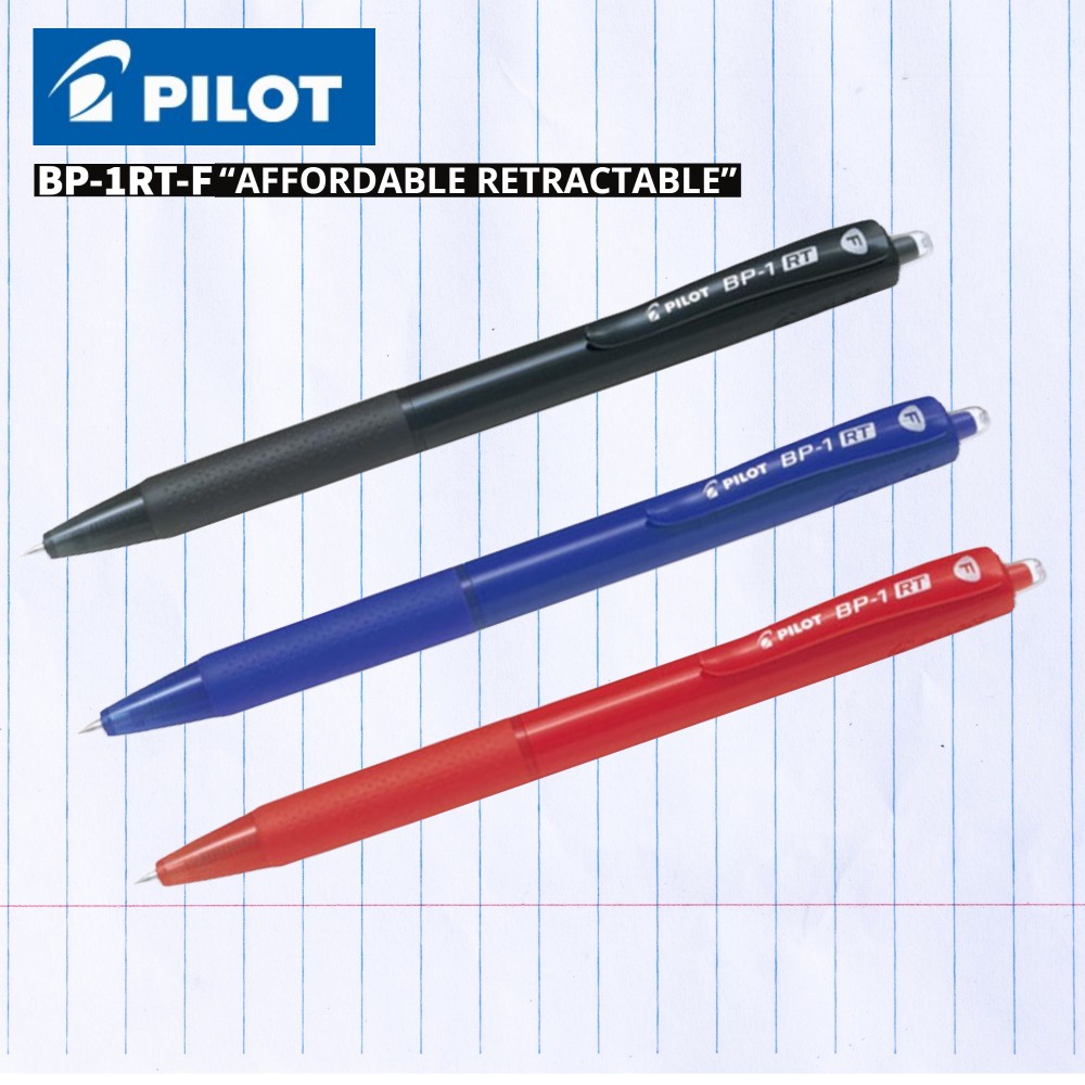 Pilot BP-1RT-F Affordable Retractable Ballpoint Pen Fine | Pilot Pen ...