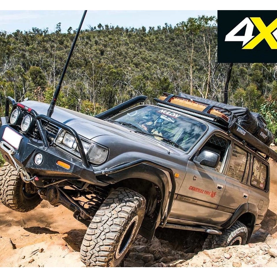 Universal 4x4 Antenna - Off-Road Heavy Duty Antenna - Bumper Pole Guide ...