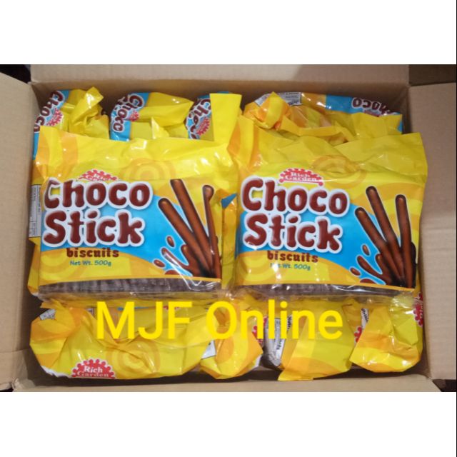 (10PCS.) Choco Stick Biscuits 500g. | Shopee Philippines