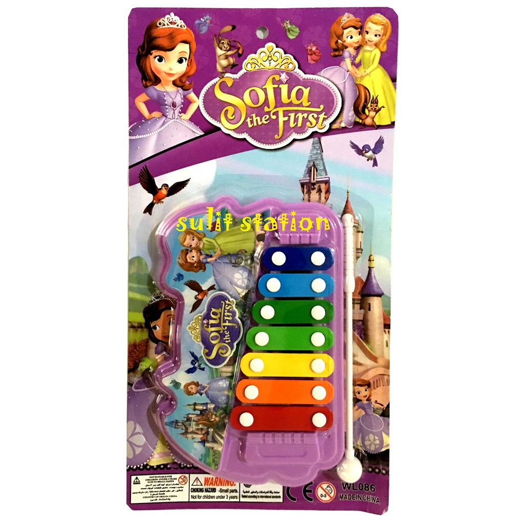 PRINCESS SOFIA THE FIRST MUSICAL XYLOPHONE INSTRUMENT FUN GAME PLAY ...