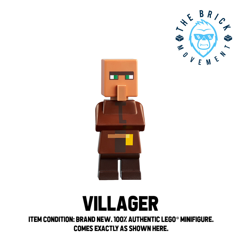LEGO® MINECRAFT Villager Minifigure | Shopee Philippines