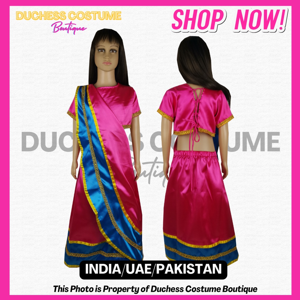 INDIA PAKISTAN GIRL United Nations Costume | Shopee Philippines