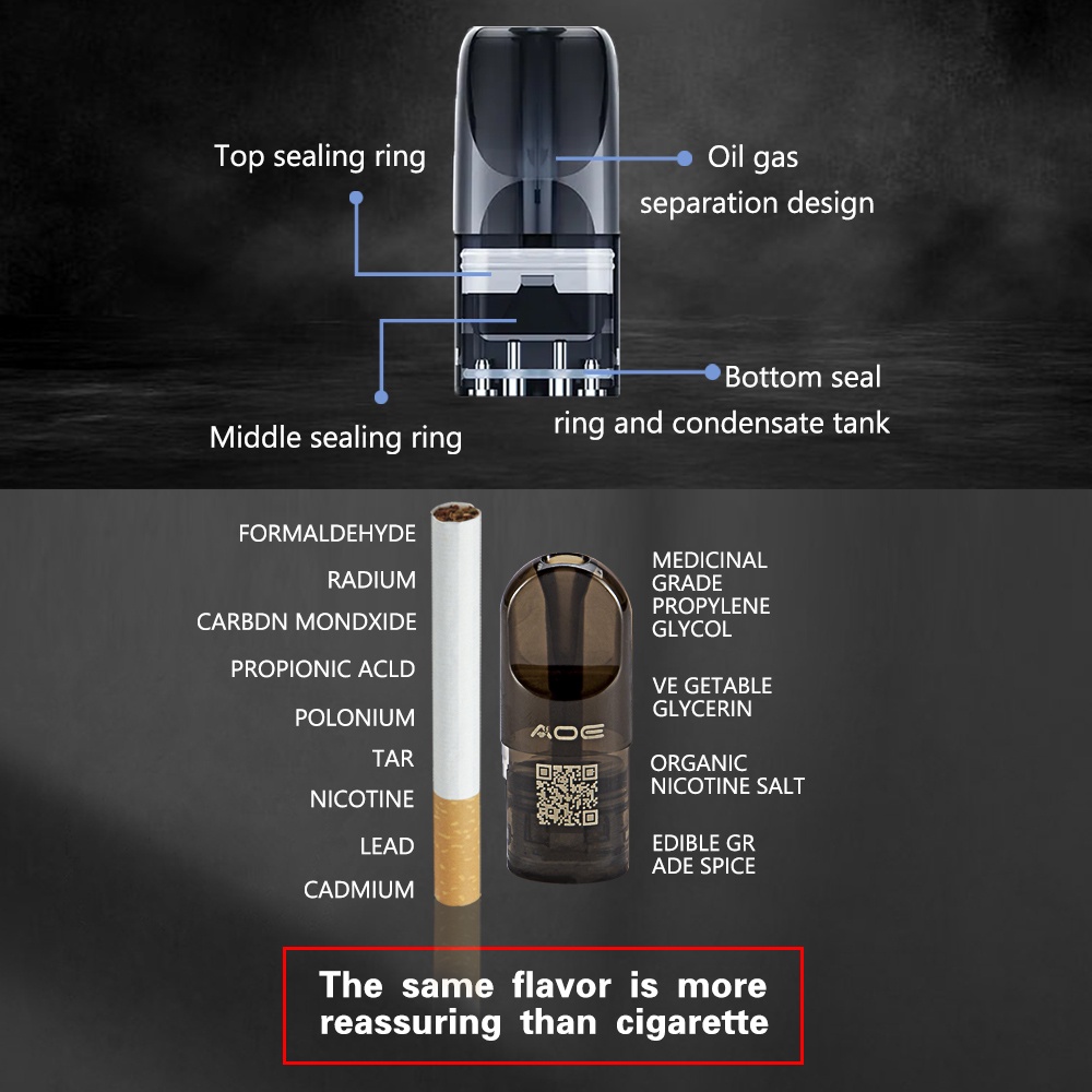 AOE zalan vape pod device set zalan r5 infinite (rechargeable ...