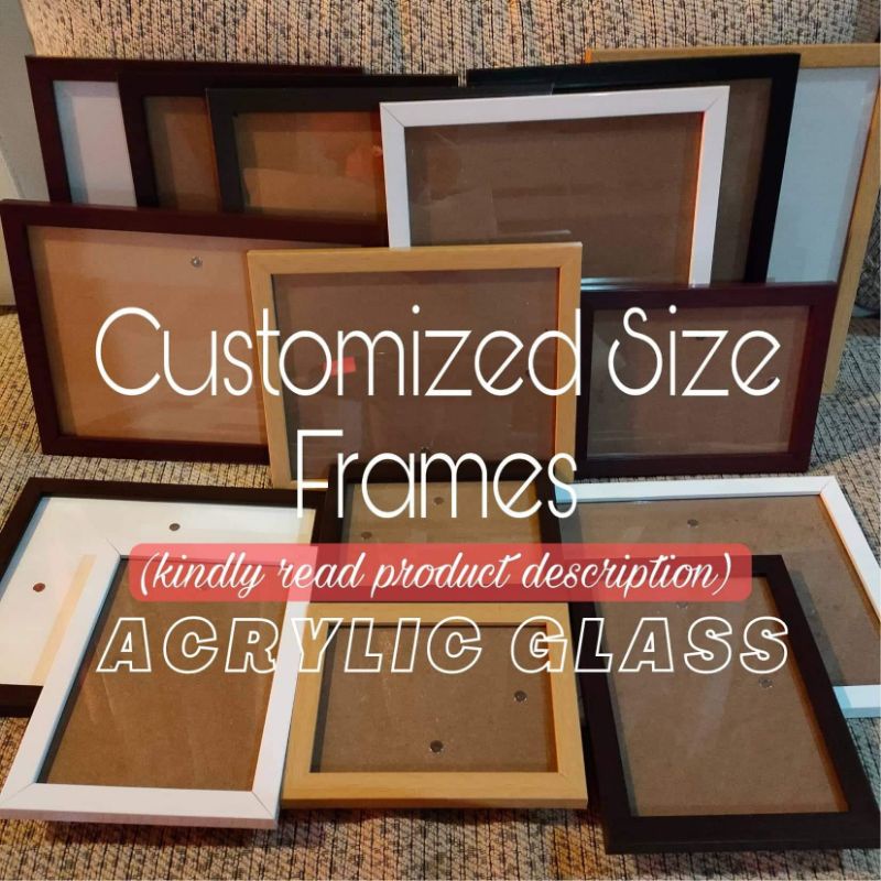 Customized Big Size Picture Frame subject for Acrylic Glass 0.75 inches ...