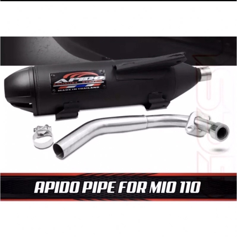 Apido pipe V3 For mio sporty/soul carb (Made in thailand) | Shopee ...