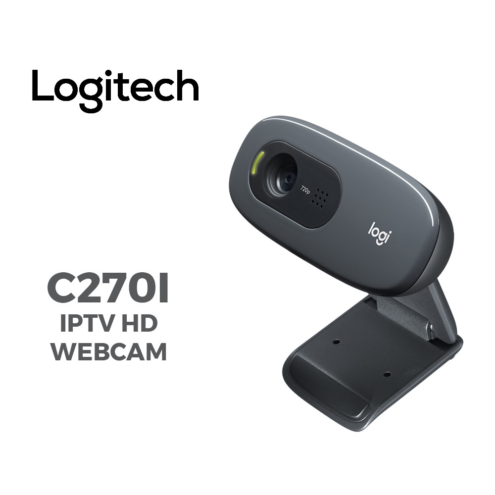 Logitech C270I / C270 IPTV HD Webcam C270 (Black) | Shopee Philippines