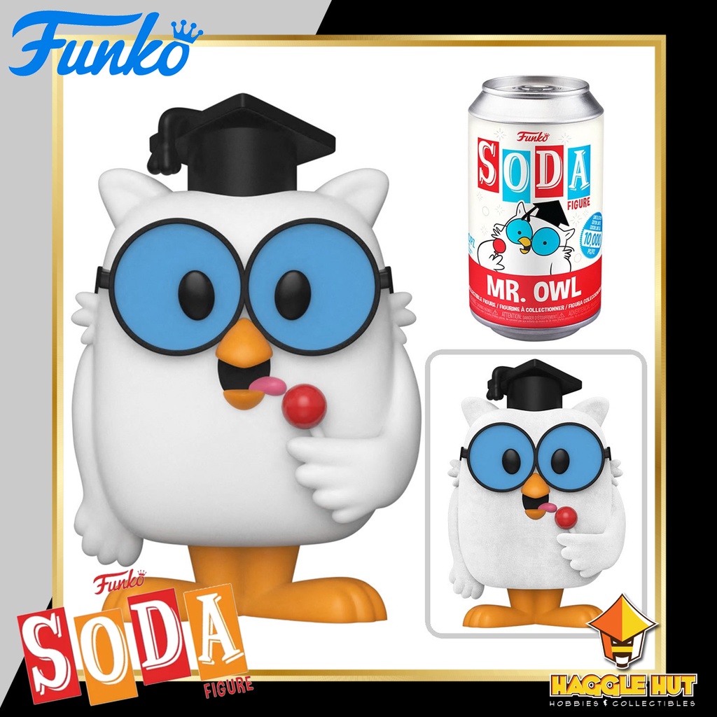 Mr Owl - Tootsie Pop Funko Vinyl Soda SEALED | Shopee Philippines