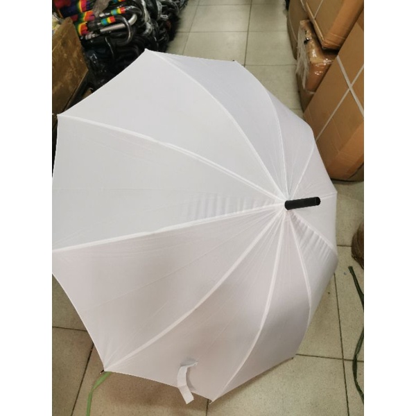 J-Handle Plain Color Foldable Printable Umbrella | Shopee Philippines