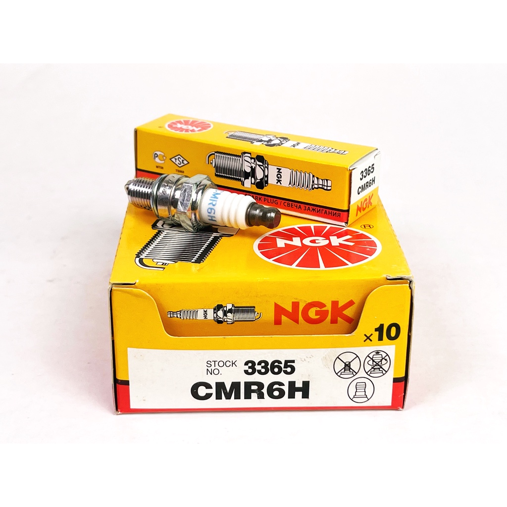 NGK Sparkplug CMR6A for Robin 4-stroke Grasscutter | Shopee Philippines