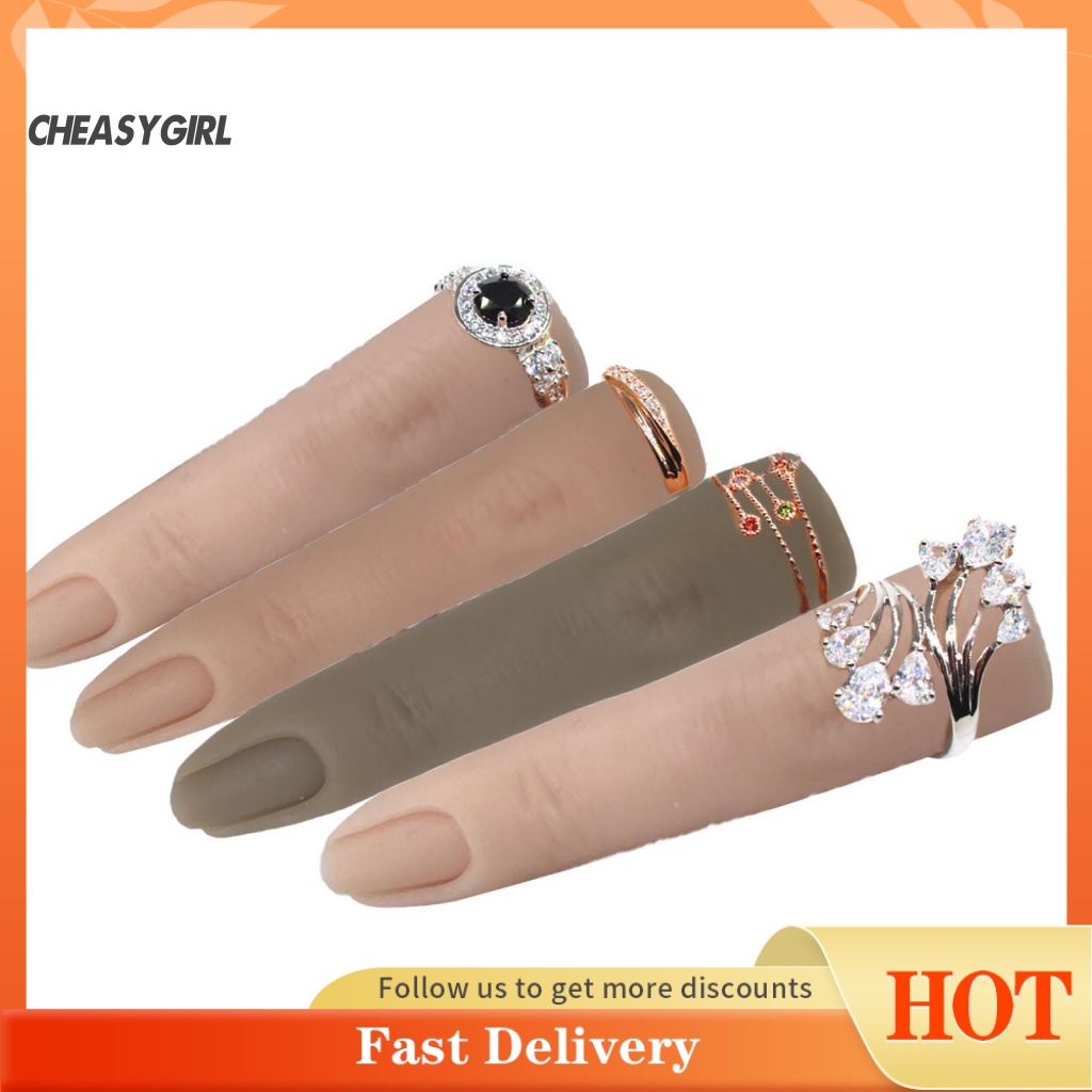 Che 5D Artificial Fingernail Highly Simulated Finger Model Practicing ...