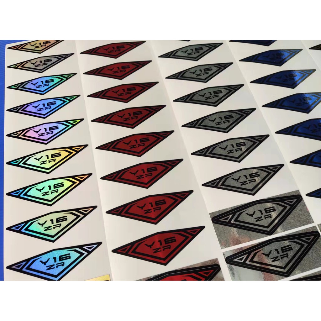 YAMAHA Y16ZR Y16 Sticker Logo Motor Emblem Motorcycle Body Sticker ...