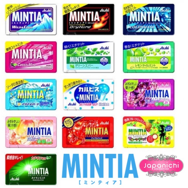 Asahi Mintia Sugarless Mints Candy | Shopee Philippines