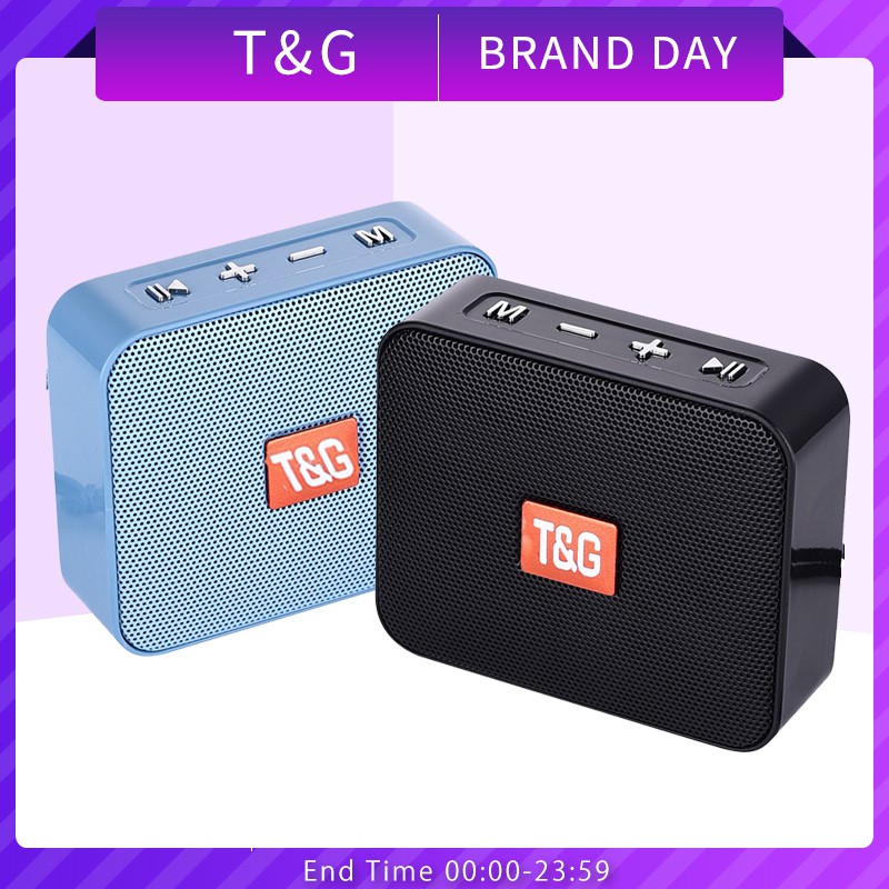 T&G Original Square MINI Portable Bluetooth Speaker Wireless | Shopee ...