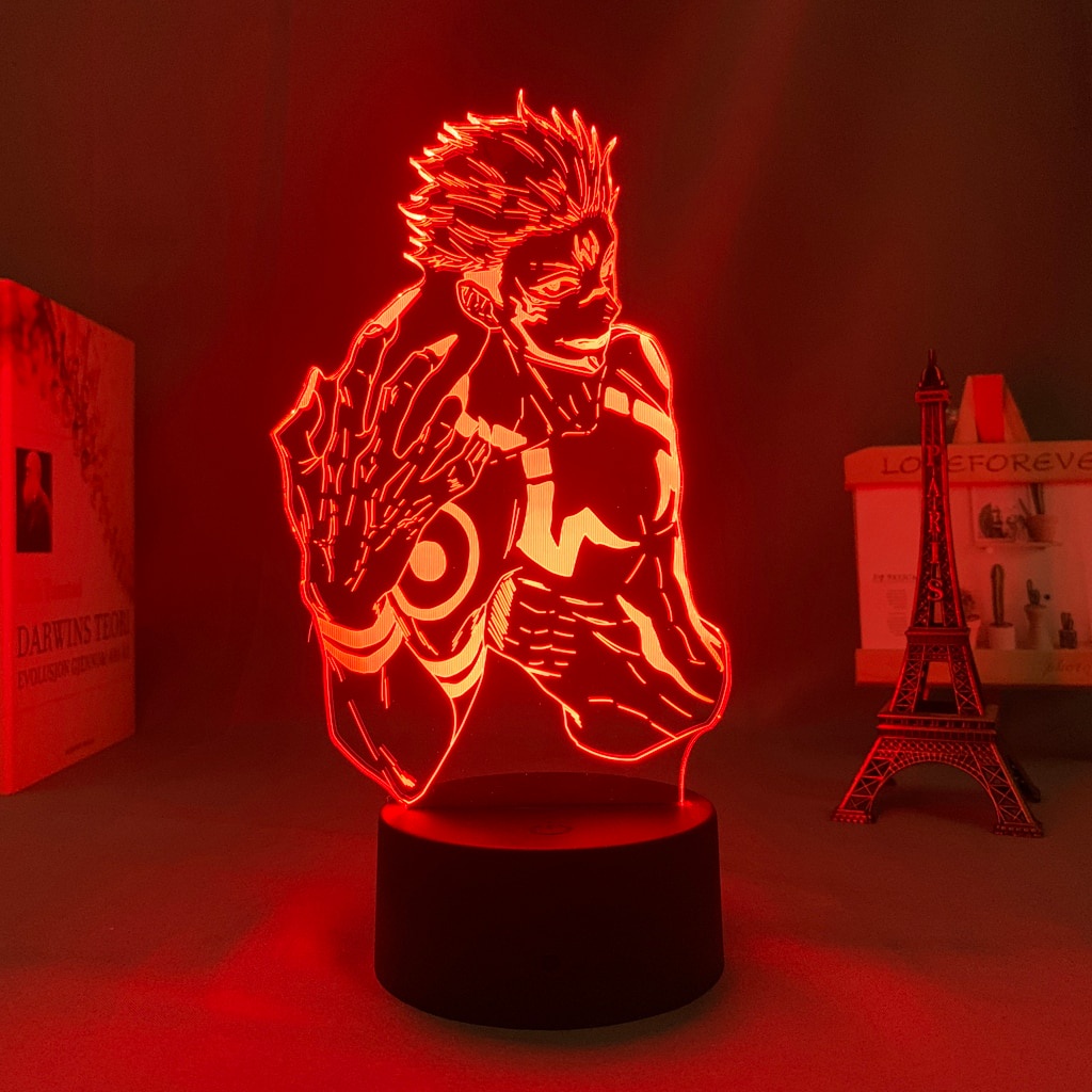 Anime Jujutsu Kaisen Led Light Ryomen Sukuna for Kid Bedroom Decor ...