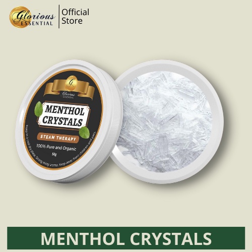 Glorious Essential Menthol Crystals Steam Therapy Shopee Philippines