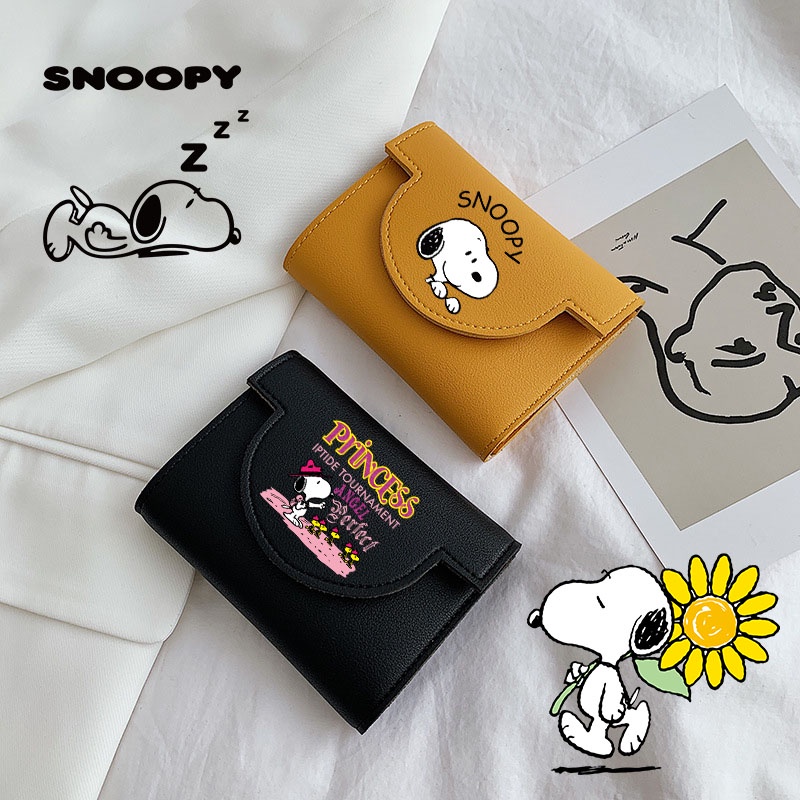Snoopy Wallet for Woman Card Holder Wallet Coin Purse Cute Wallet for ...