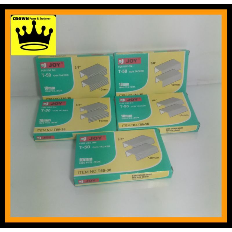 1Box Joy Gun Tacker Wire T50 3/8 10mm | Shopee Philippines