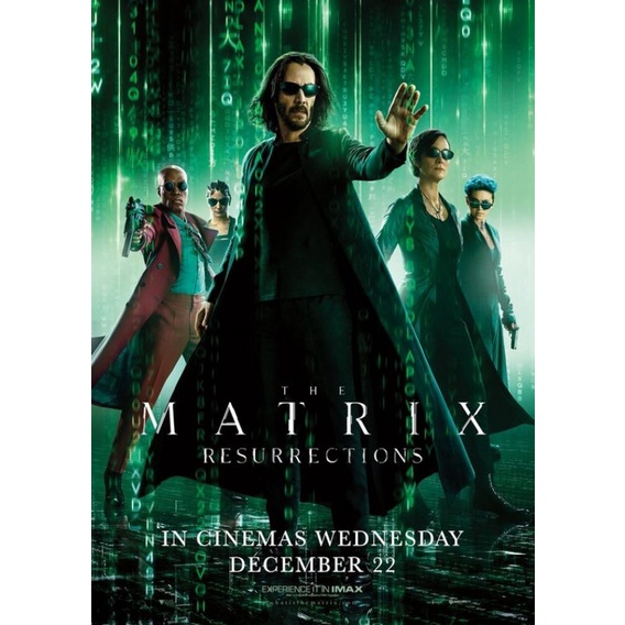 The Matrix Resurrection | Movie Posters | Laminated Posters | Matrix ...