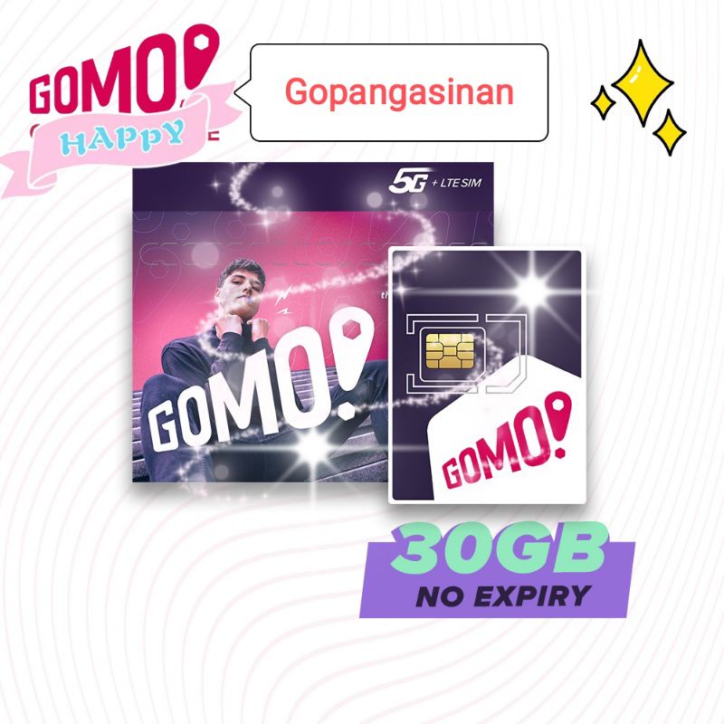 Gomo SIM with 30 GB No Expiry | Shopee Philippines