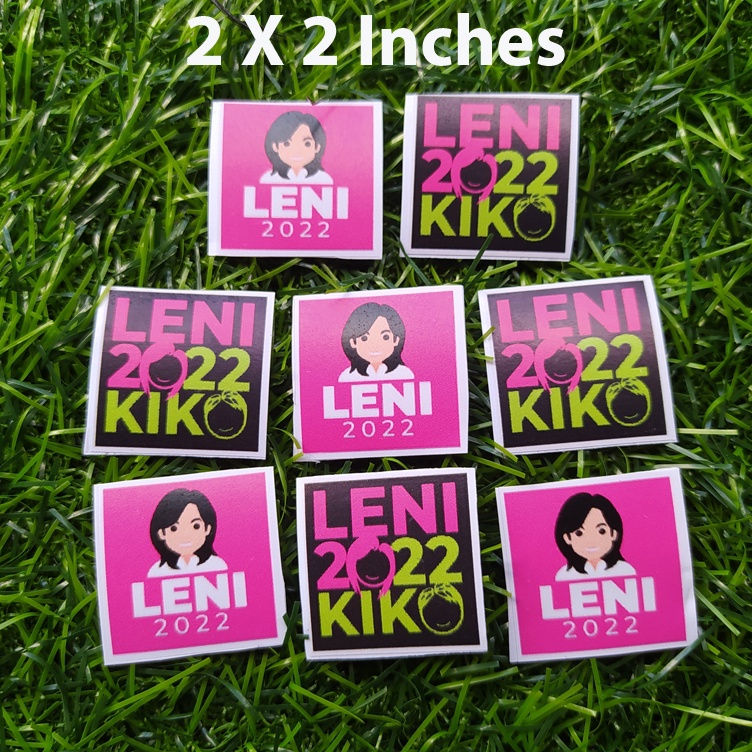 Leni 2022 Robredo Kiko Let Leni Lead Outdoor Waterproof Sticker ...