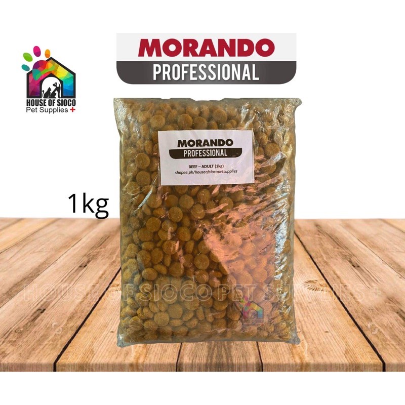 Morando Professional Adult & Puppy Dog Dry Food 1kg | Shopee Philippines