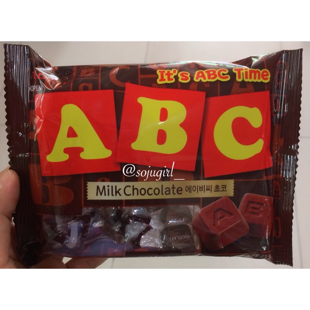 Lotte ABC Milk Chocolate 65g | Shopee Philippines