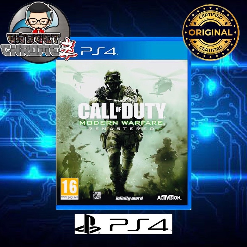 Call Of Duty Cod Modern Warfare Remastered Ps4 Game Brandnew