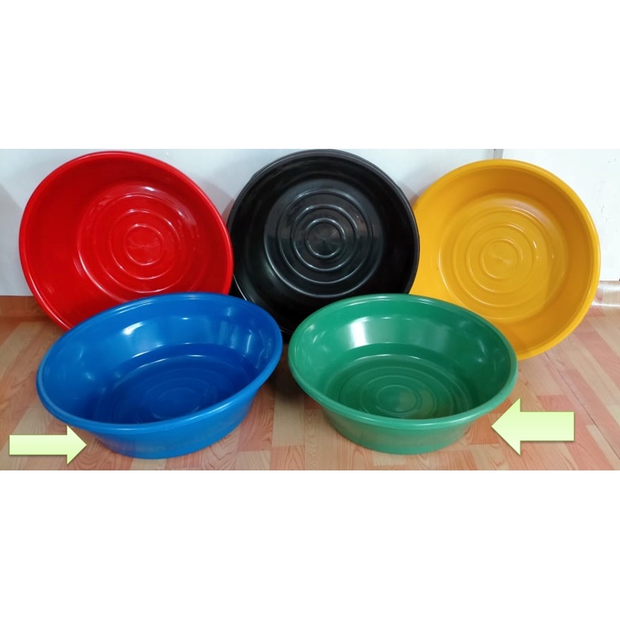 BATYA BIG TUB Multipurpose ROUND Plastic Wash basin #003 Assorted Color ...