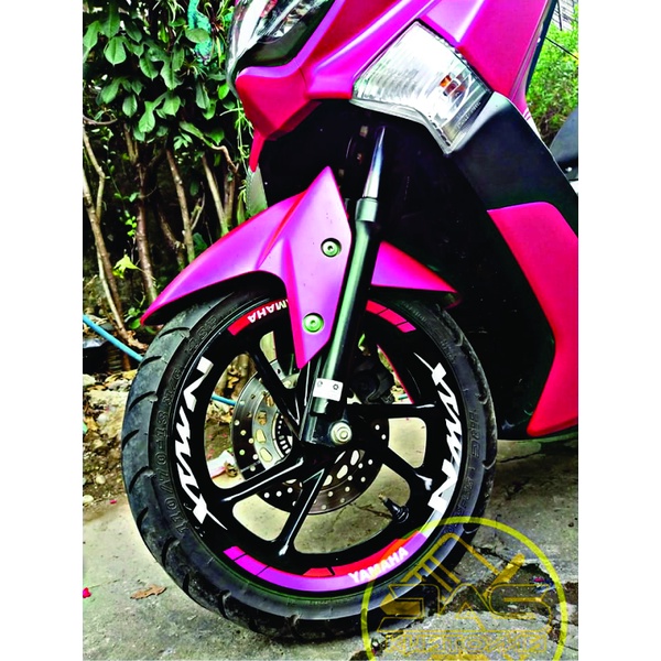 Yamaha Nmax 155 Mags Sticker Decals Gloss Vinyl and Reflectorized D ...