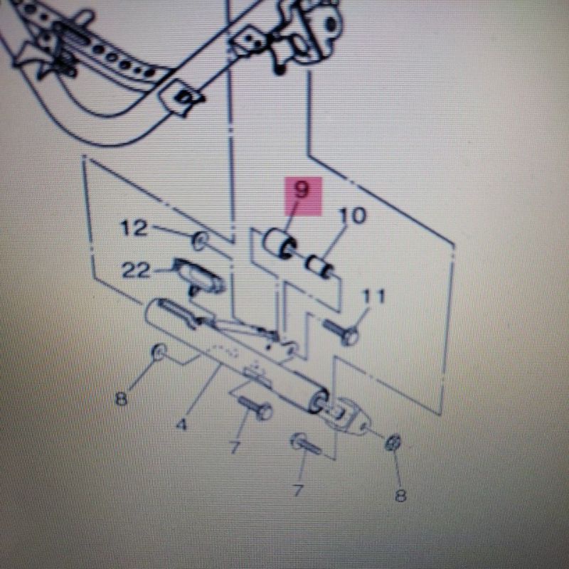 Original YAMAHA Engine Bushing NMAX V1 - UniTop