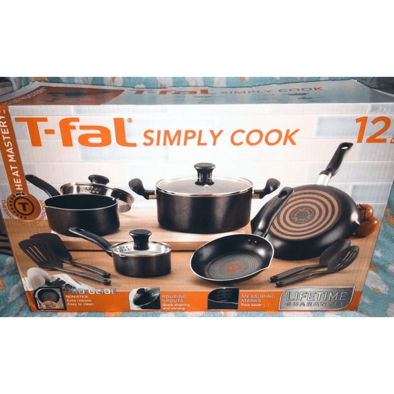 T-FAL SIMPLY COOK (12PCS) | Shopee Philippines