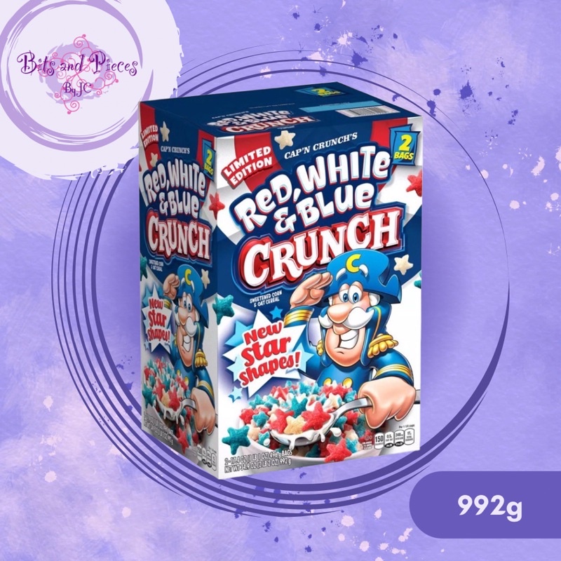 Cap'n Crunch's Red, White and Blue Crunch Cereal | Shopee Philippines
