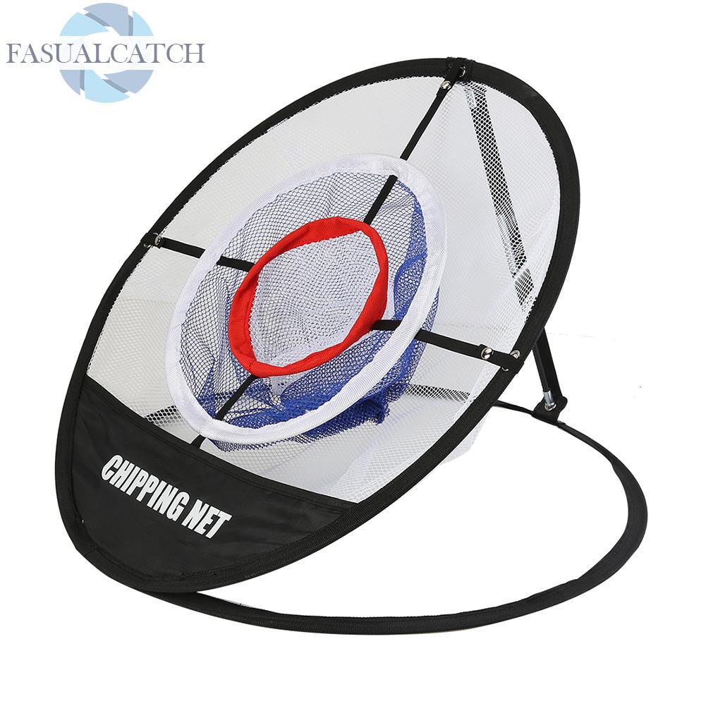 Fasualcatch Foldable Golf Practice Net 3 Layer Chipping Hitting ...