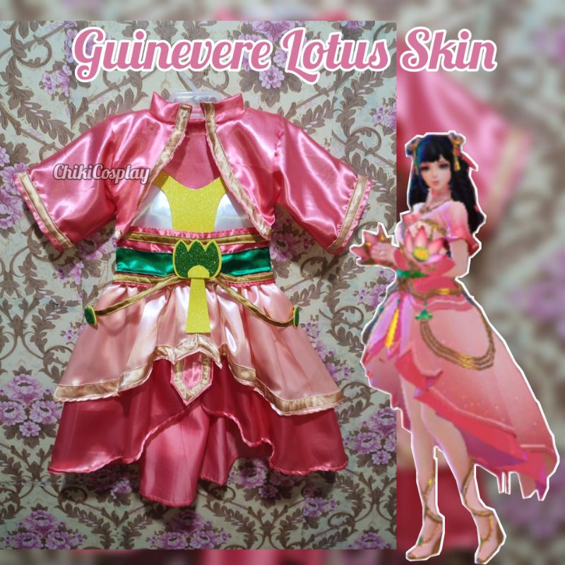 GUINEVERE MOBILE LEGENDS COSTUME COSPLAY LOTUS SKIN | Shopee Philippines