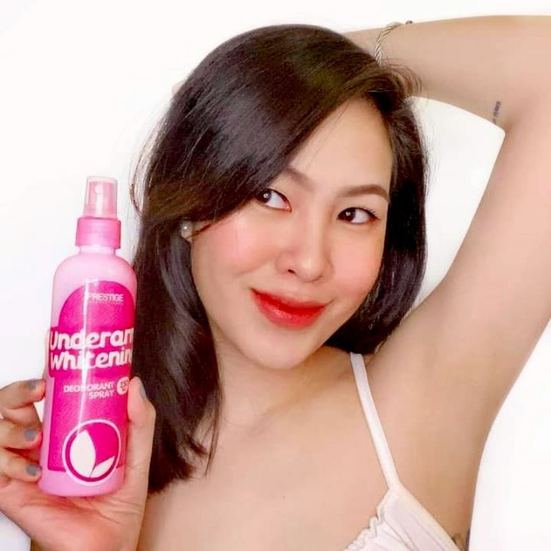 Prestige Underarm Whitening Deodorant Spray 250ml | Shopee Philippines