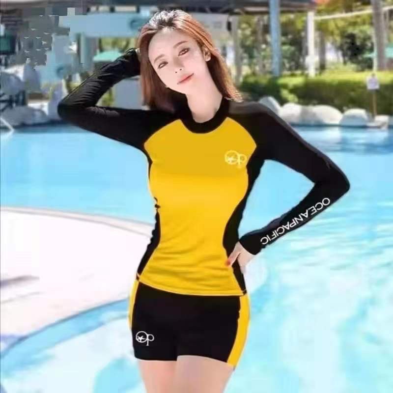 2in1 Rash Guard swimwear For Women | Shopee Philippines