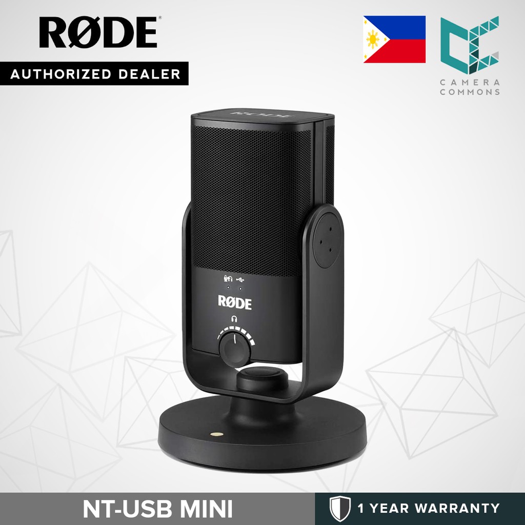 RODE NT-USB-Mini USB Microphone, Detachable Magnetic, Stand Built-in ...