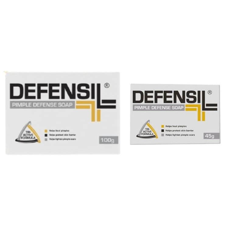 Defensil Pimple Treatment Soap 100g or 45g | Shopee Philippines