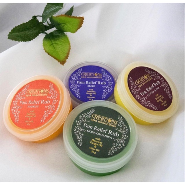 Creations Spa Essentials Pain Relief Rub - AUTHENTIC | Shopee Philippines