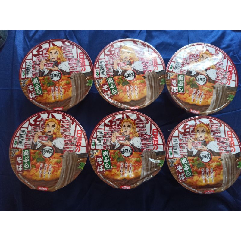 6 Nissin Donbei Kitsune Udon & 6 Donbei Tempura Soba presyo ₱1,680