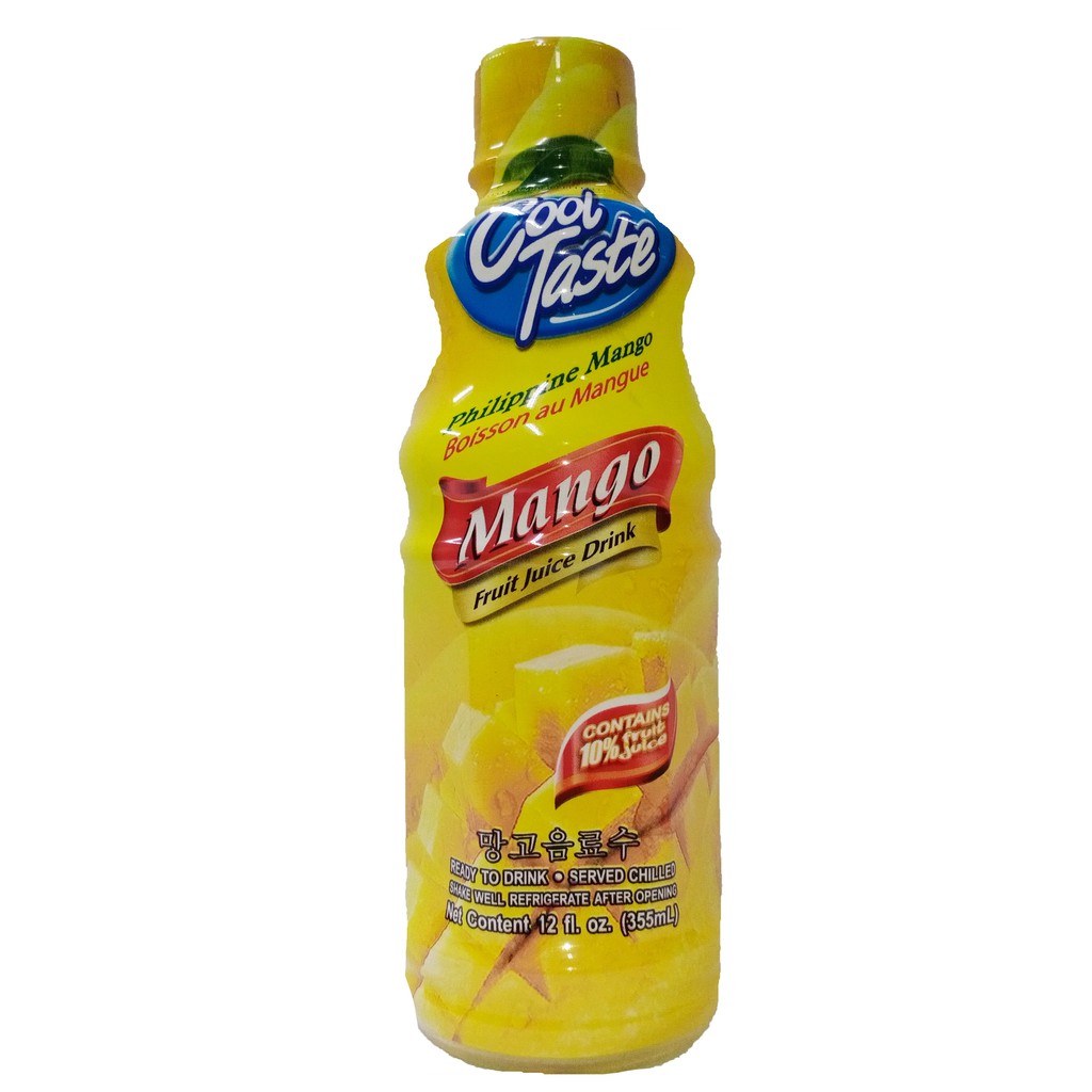 1 pc Cool Taste Mango Flavor Fruit Juice - 355ml | Shopee Philippines