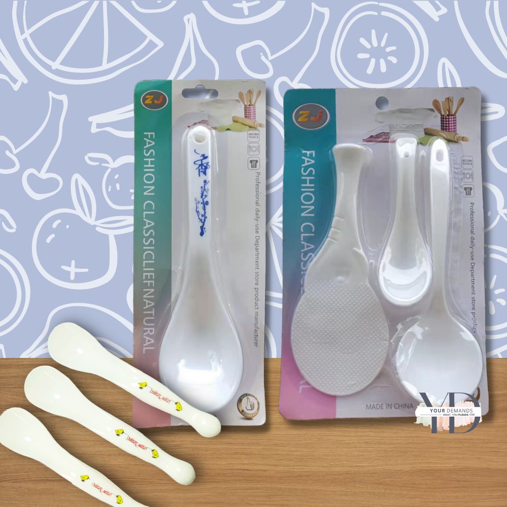 YD | Rice Paddle Asian Spoon Soup Ladle Set Sandok Kitchen Utensil ...