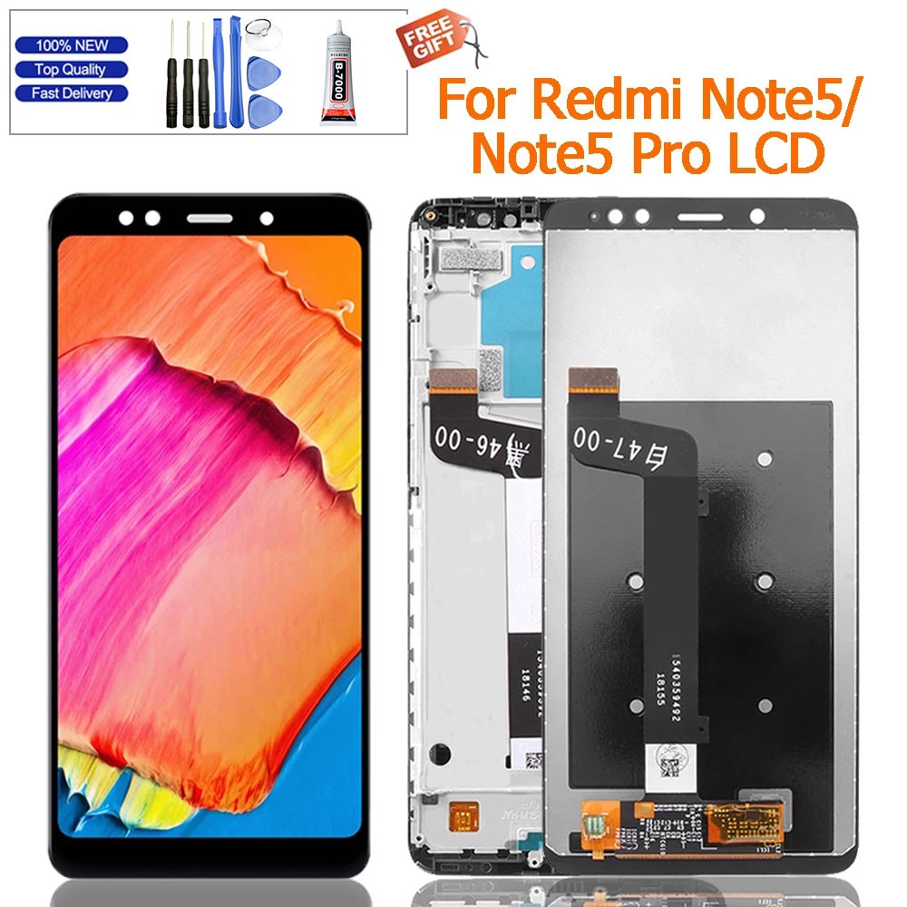 For Xiaomi Redmi Note5 Note 5 pro LCD Display Touch Screen With Frame ...